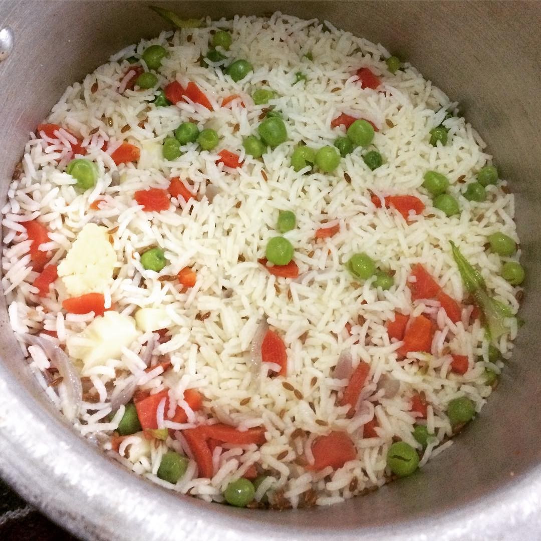 Pulao Rice - Tikka Temple